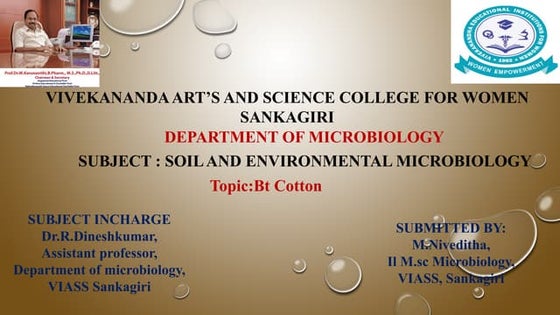 Bt Cotton Development Stages | PDF | Agriculture | Industries