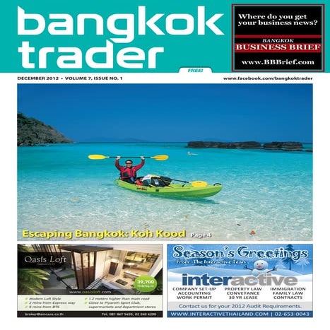 Bangkok Trader Magazine - December 2012 | PDF | Asia Travel | Travel ...