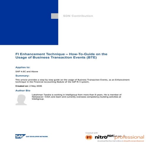 Fi enhancement technique how-to-guide on the usage of business transaction events (bte).doc