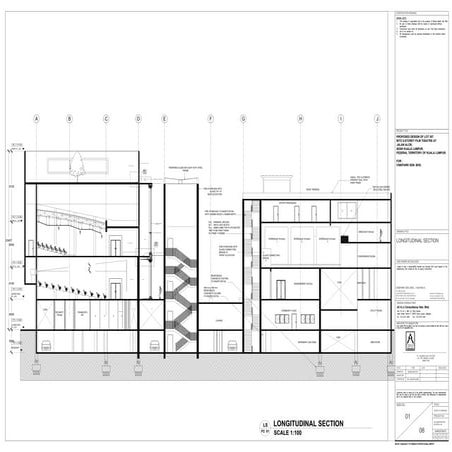 BUILDING TECHNOLOGY 2: Project 2- Working Drawing- Construction Drawing ...