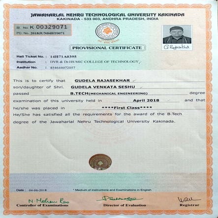 My Engineering Certificates | PDF
