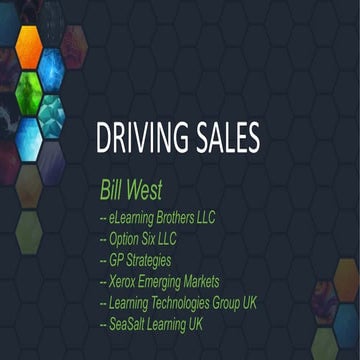 Bill West's Level Up Presentation | PPTX | Sales | Business