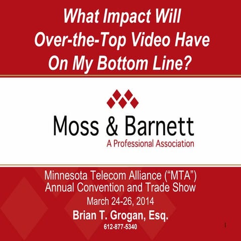Marketing for Over the Top TV (OTT) | PPTX