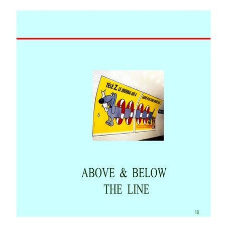 Below the line - touches more above the set line | PPT