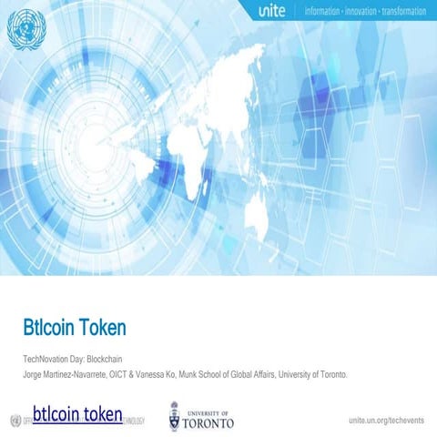 Btlcoin token money | PPTX