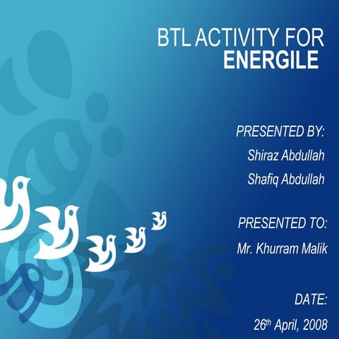 BTL for Energile | PPT