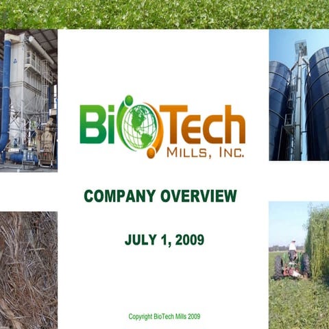 BioTech Mills Presentation | PPT