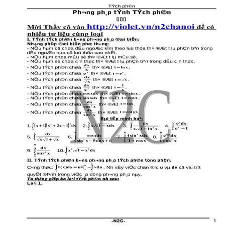 Bt nguyên hàm | ZIP