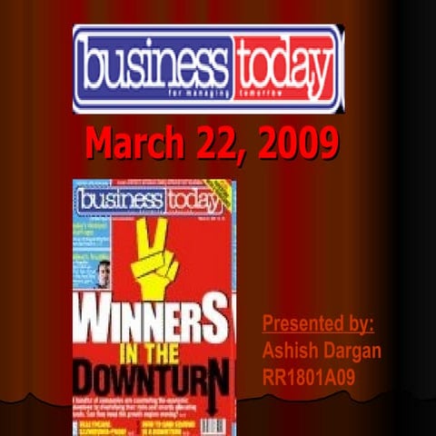 B Today Cover Story | PPT