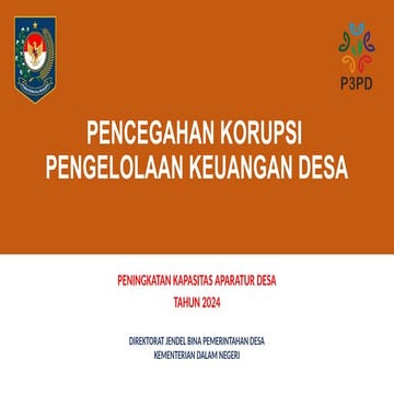 PENCEGAHAN KORUPSI PENGELOLAAN KEUANGAN DESAD.pptx