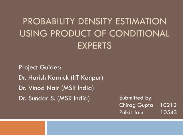 Poster: ICPR 2008 | PDF