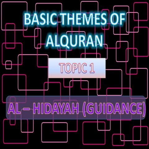 Basic Themes of Al-Quran | PPT