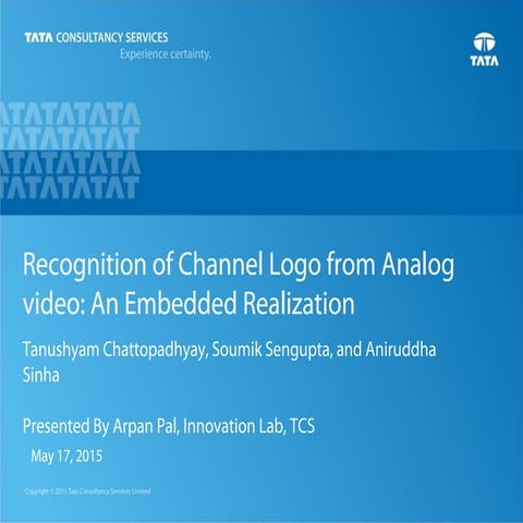 Isce logo detection_tcs | PPT