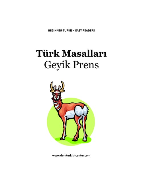 Turkish Easy Reading Books: Turkish Fairy Tales 3 for beginners | PDF