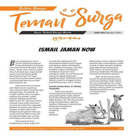 Buletin Teman Surga 025. Ismail Jaman Now | PDF