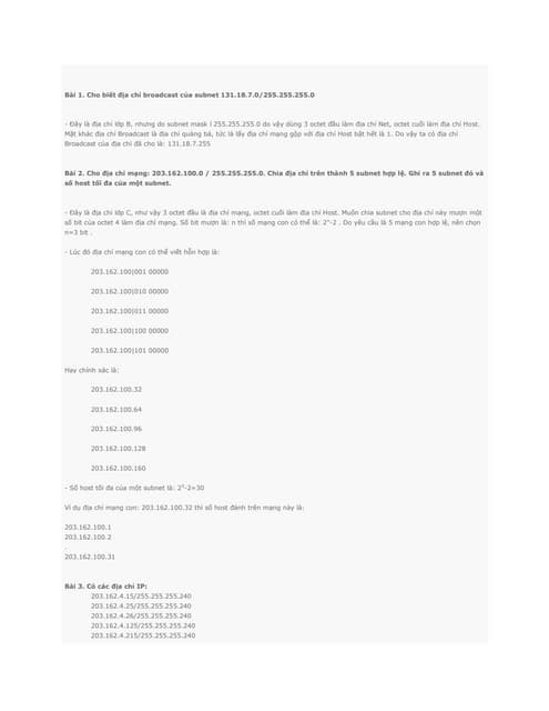 Cau truc goi tin i pv4 | PDF