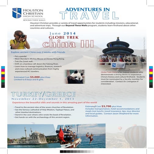 School Travel Flyer | PDF
