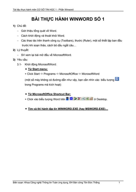 GIÁO TRÌNH MICROSOFT WORD 2016 | DOCX