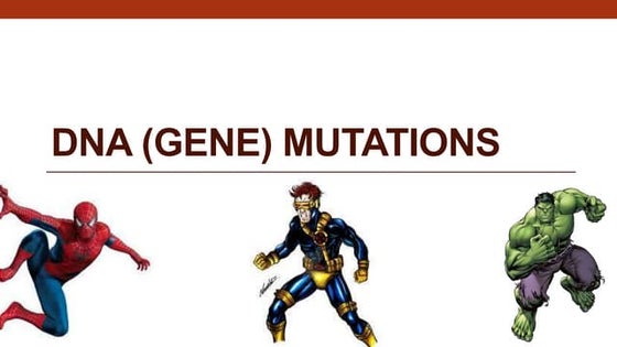BU5.4 Gene Mutations | PPT