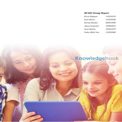 BU682 KnowledgeHook.com North American Market Research | PDF ...