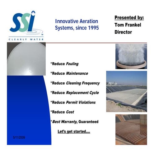 SSI Fine Bubble and Coarse Bubble Diffusers | PDF