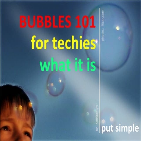 Financial bubbles 101 (for techies) - put simple series | PPT