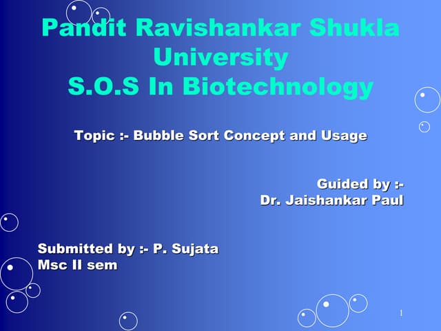 Bubble Sort Pptx Programming Languages Computing 3969