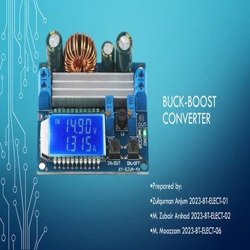 Complete presentation on Buck-Boost Converter.pptx