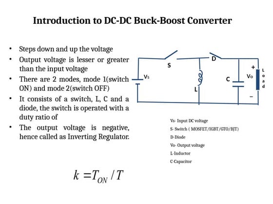 DC-DC Converter.pptx | Consumer Electronics | Technology & Computing