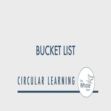 Bucket List | PPT