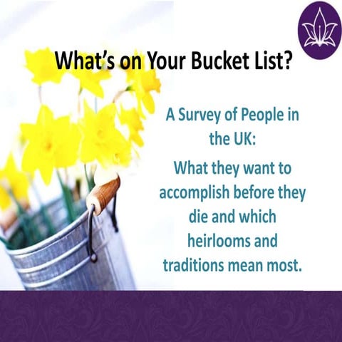 What's on your Bucket List? | PPT