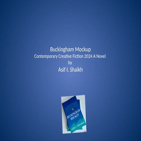Buckingham Mockup - Top Fictional Novel 2024 | PPTX