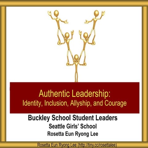 Buckley Authentic Leadership | PPTX