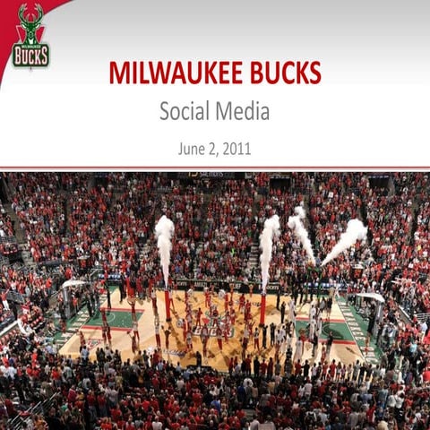 Milwaukee Bucks Social Media | PPTX