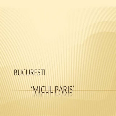 Bucuresti | PPTX