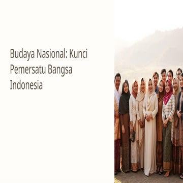 MELESTARIKAN BUDAYA BANGSA - PPKN KELAS 8 | PPTX
