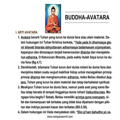 Buddha avatara | PPT