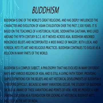 Complete Ppt Buddhism | PPTX