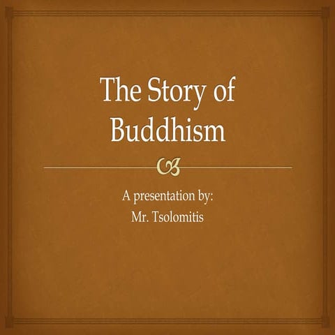 Introduction to Buddhism part 1 (Religious experience & Spirituality.pptx
