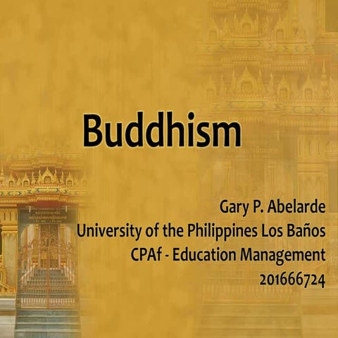 Buddhism | PPTX