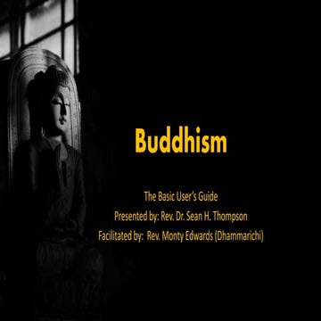 Buddhism the basics | PPTX