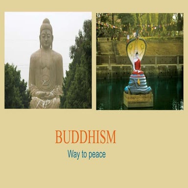 Buddhism Way To Peace | PPTX