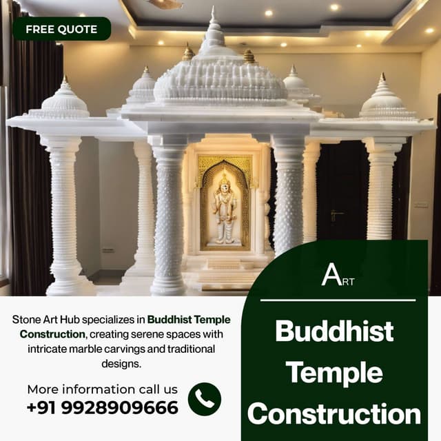 Buddhist Temple Construction - Stone Art Hub | PDF