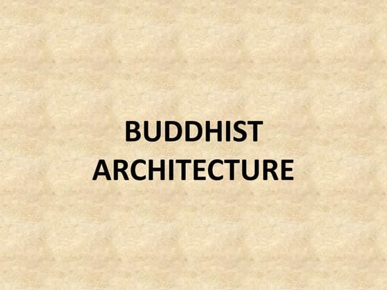 Buddhist architecture stupa | PPTX | Buddhism | Religion & Spirituality