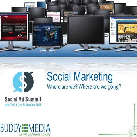 Buddy Media Social Ad Summit Presentation | PPT