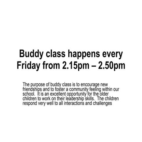 Room 3's buddy class fun | PPT