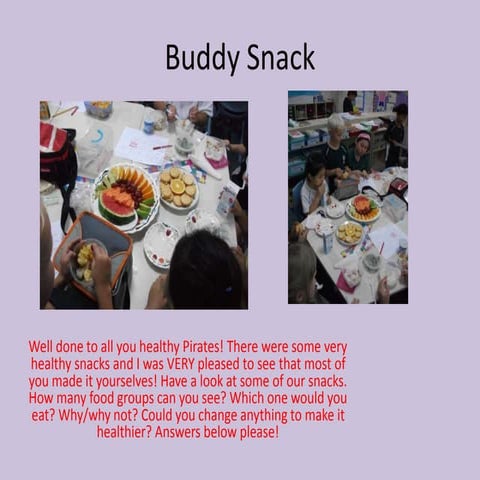Buddy snack | PPTX