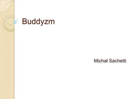 Buddyzm | PDF | Buddhism | Religion & Spirituality