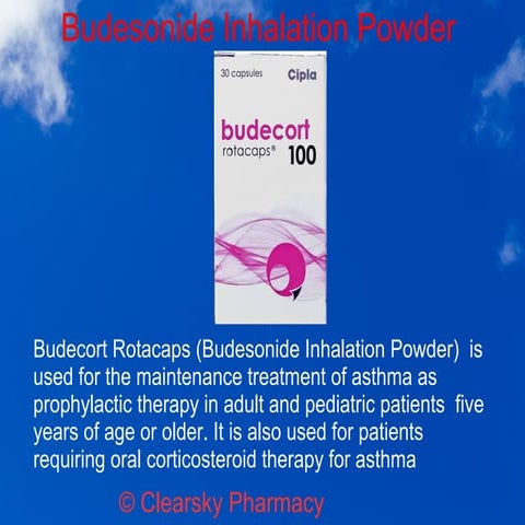 Budecort Rotacaps (Budesonide Inhalation Powder) | PPT