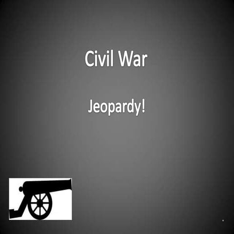 Buder civil warjeopardy | PPT